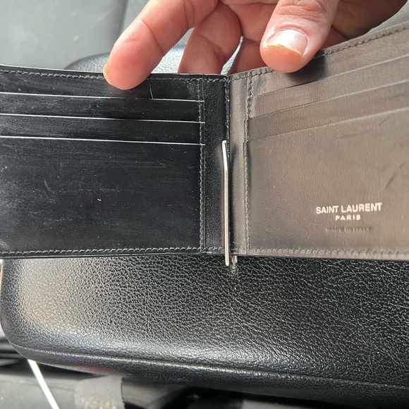 Yves Saint Laurent | Accessories | Ysl Mens Leather Wallet | Poshmark